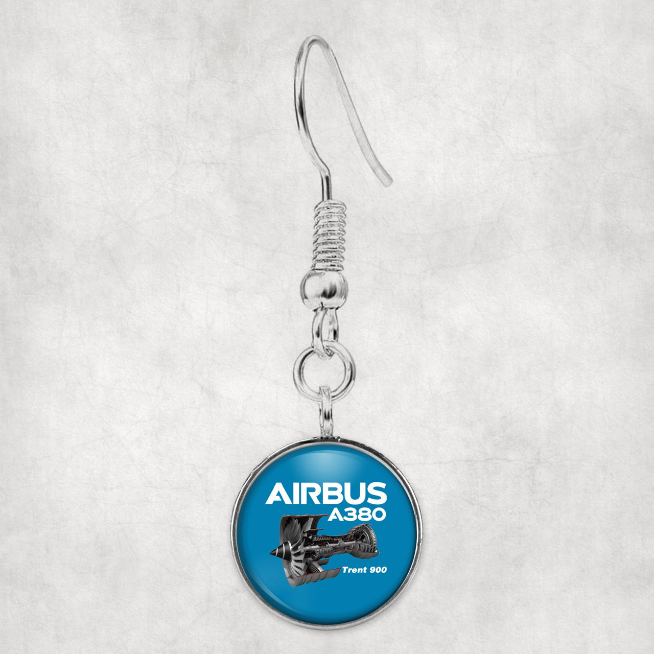 Airbus A380 & Trent 900 Engine Designed Earrings – Aviation Shop