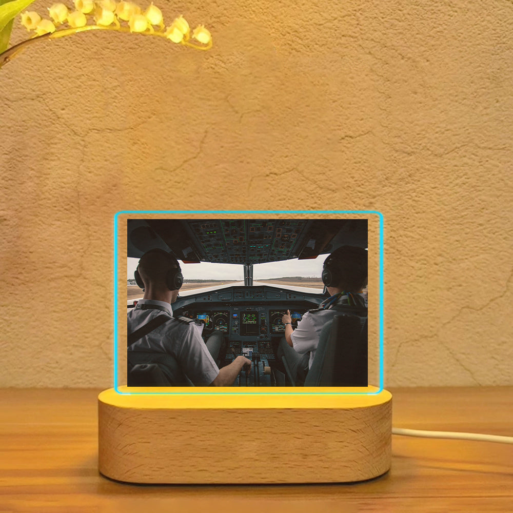 Departing Aircraft's Cockpit Designed Night Lamp – Aviation Shop