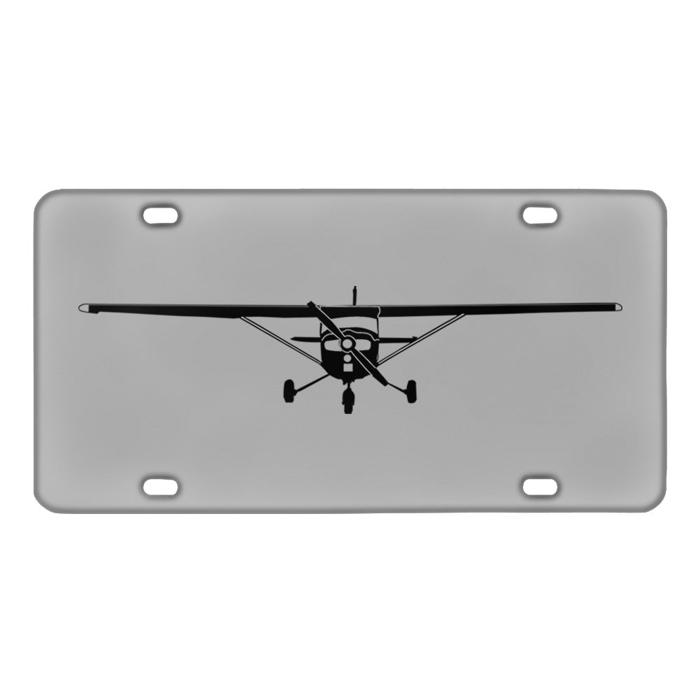 Cessna 172 Silhouette Designed Metal (License) Plates – Aviation Shop