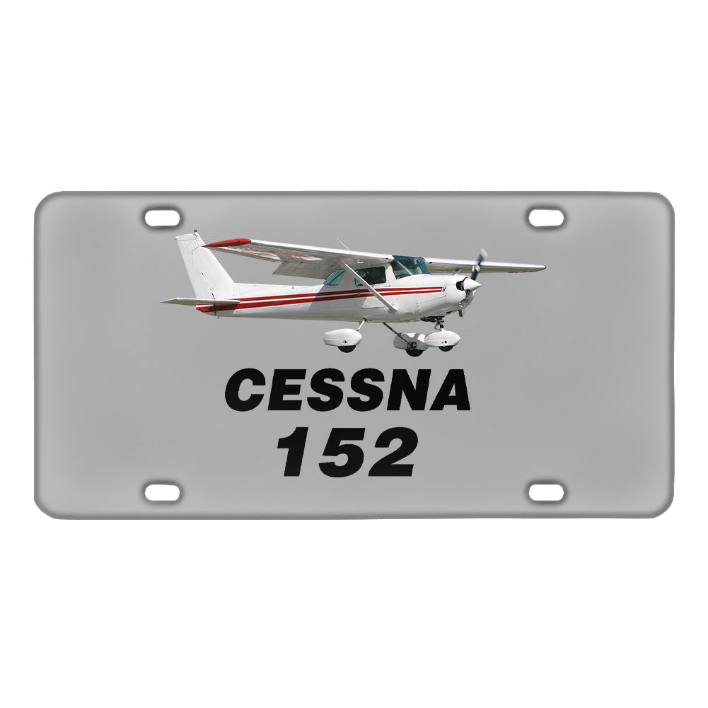 The Cessna 152 Designed Metal (License) Plates – Aviation Shop