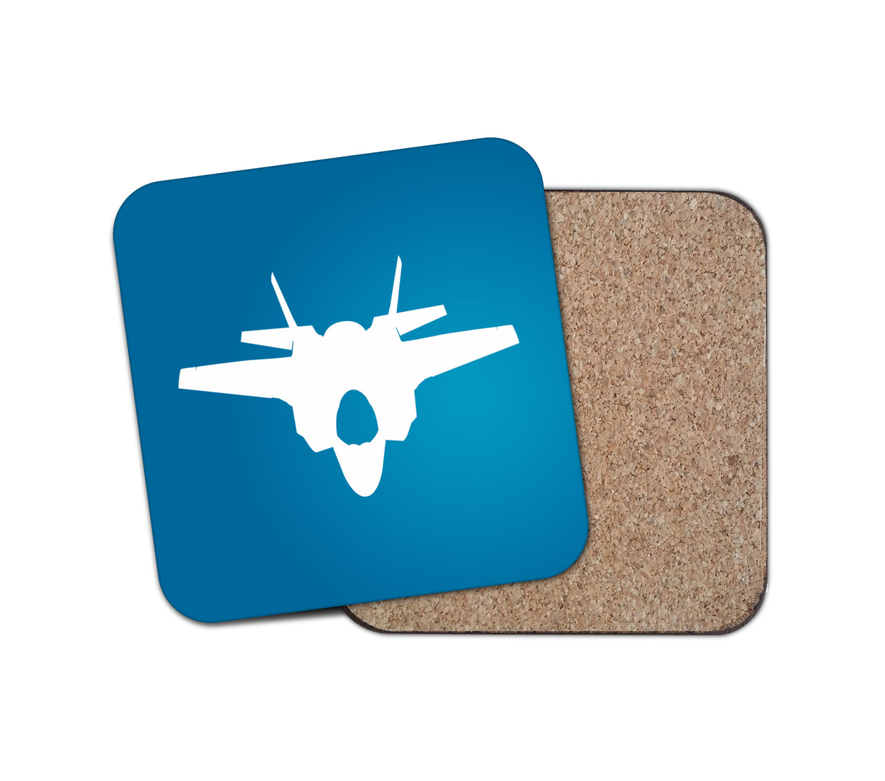 Fighter Jet 35 Silhouette Designed Coasters – Aviation Shop