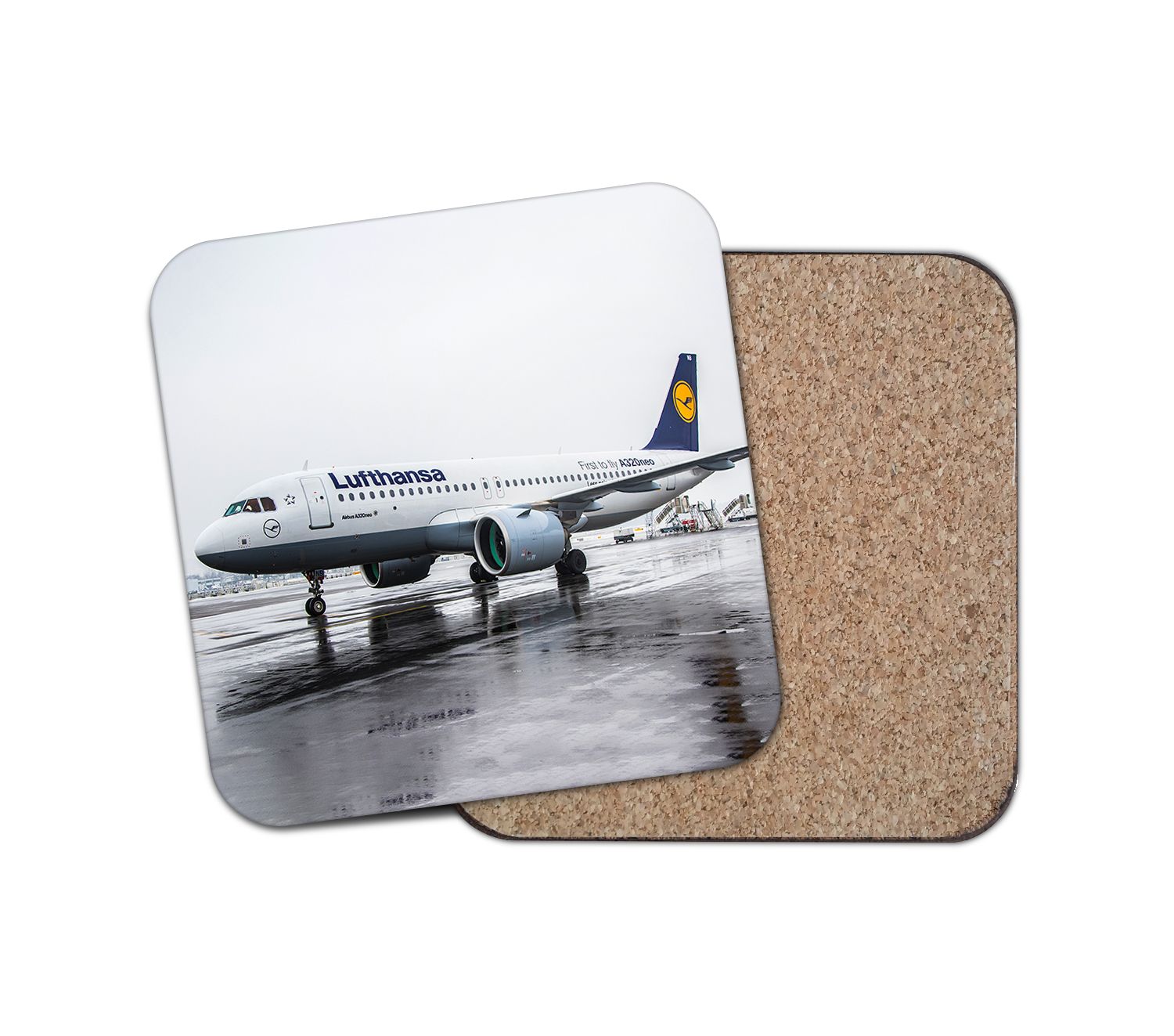 Lufthansa's A320 Neo Designed Coasters – Aviation Shop