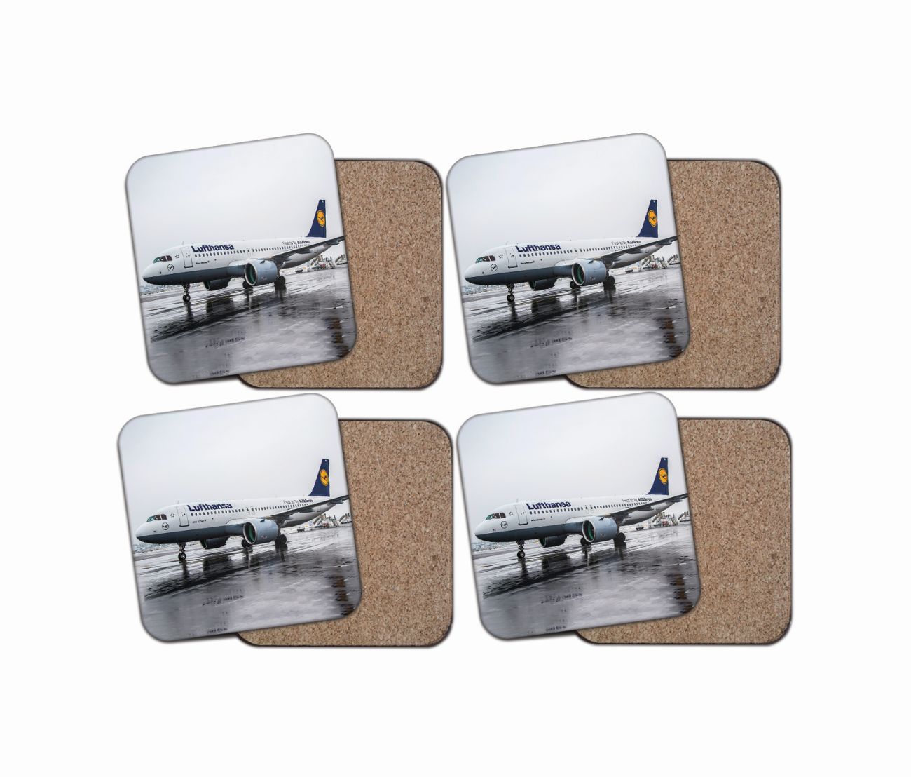 Lufthansa's A320 Neo Designed Coasters – Aviation Shop