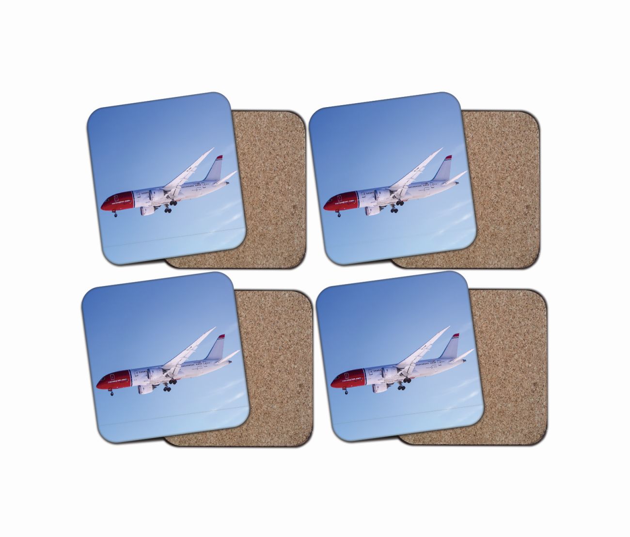Norwegian Boeing 787 Designed Coasters – Aviation Shop