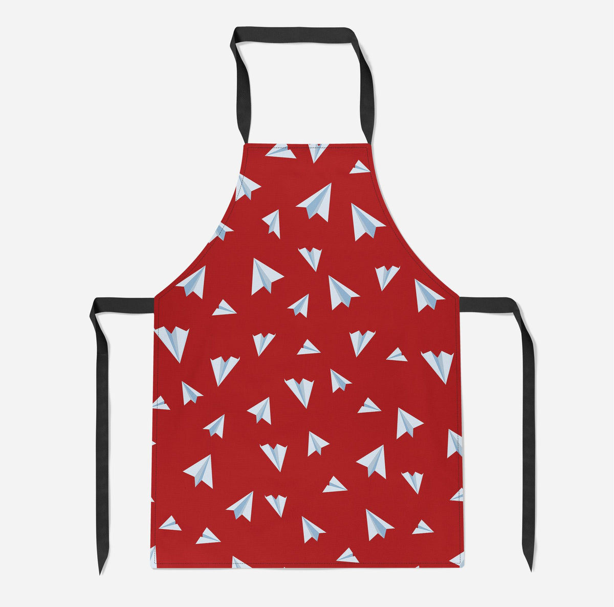 Paper Airplanes (Red) Designed Kitchen Aprons – Aviation Shop