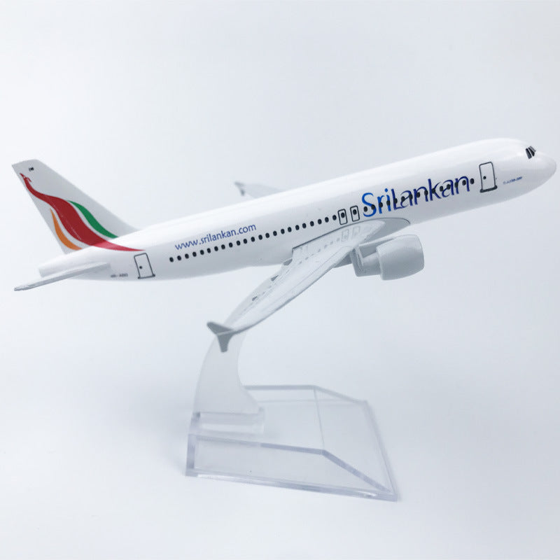 Sri Lanka Airbus A320 Airplane Model (16CM) – Aviation Shop