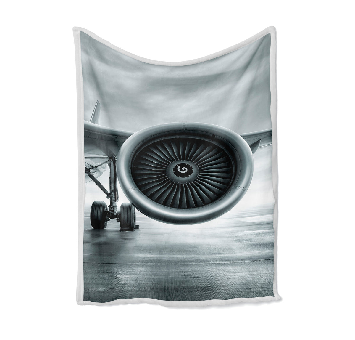 Super Cool Airliner Jet Engine Designed Bed Blankets & Covers ...