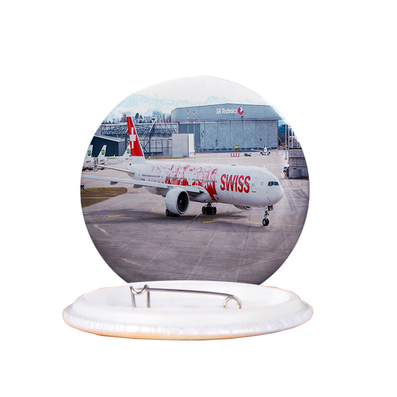 Swiss Airlines Boeing 777 Designed Pins – Aviation Shop
