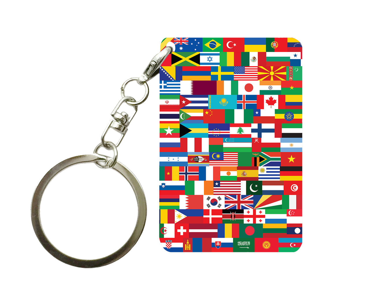 World Flags Designed Key Chains – Aviation Shop