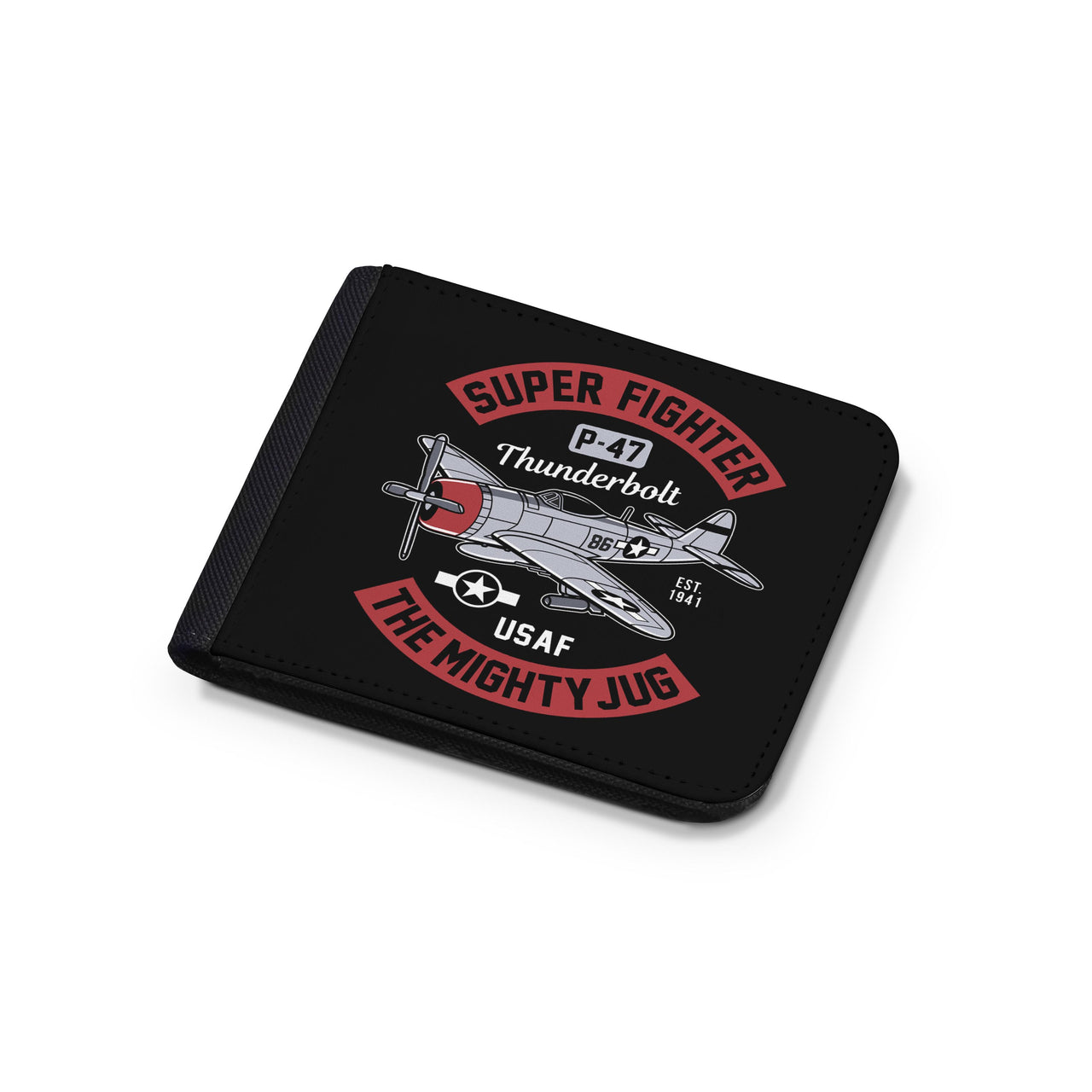 World War 2 Classics (P-47 Superbolt) Designed Wallets – Aviation Shop