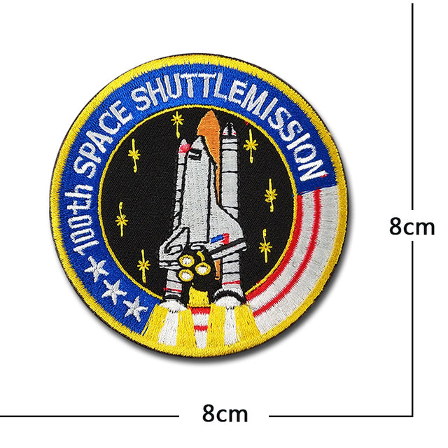 Astronaut Aerospace Lovers Logo (15) Designed Embroidery Patch ...