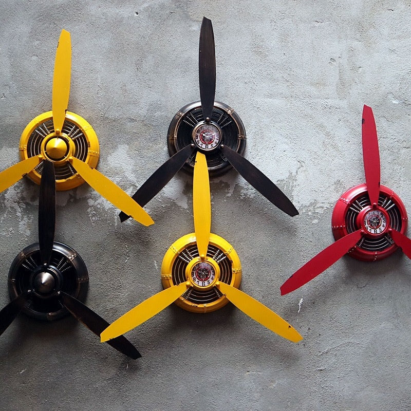 Super Cool Retro & Vintage Airplane Propeller Wall Decoration ...