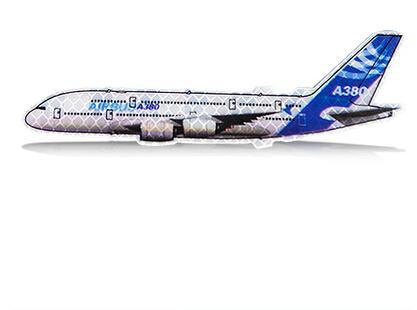 Reflective Airbus Model Stickers A320 & A330 & A340 & A350 & A380 ...